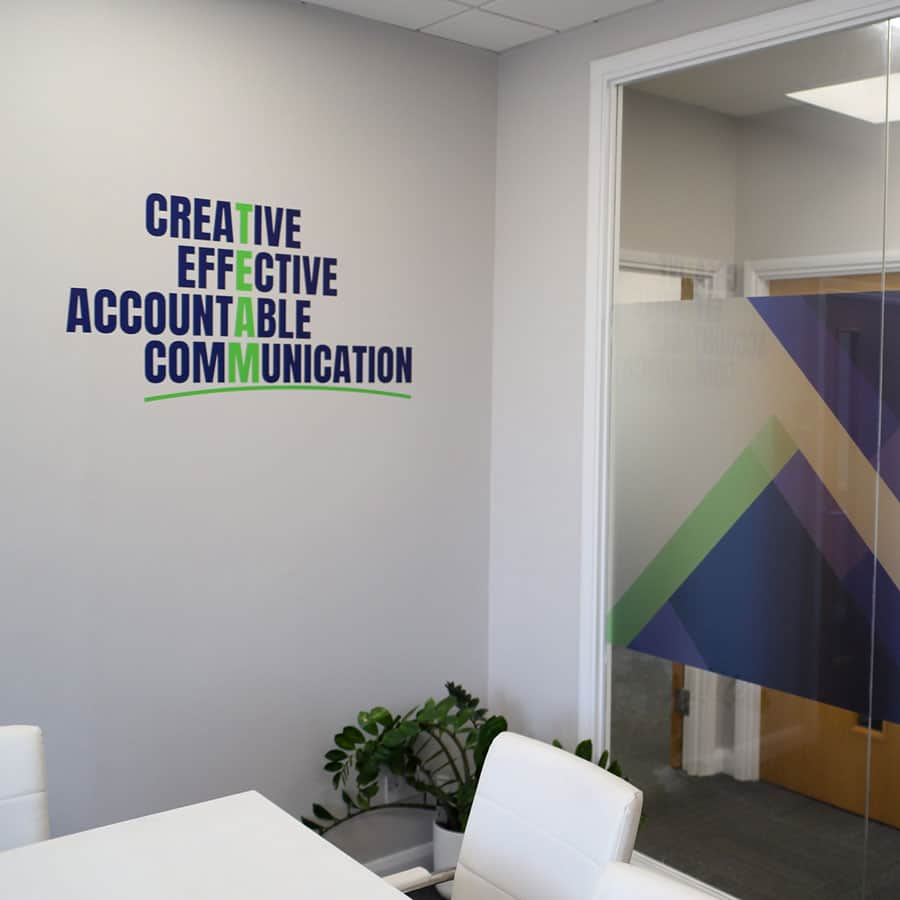 Internal signs: Create a custom space for your brand – Sign Makers UK